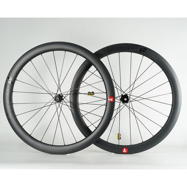 Lightspeed Wheelset Carbon Road 50MM Rim Brake | Online Bicycle Shop